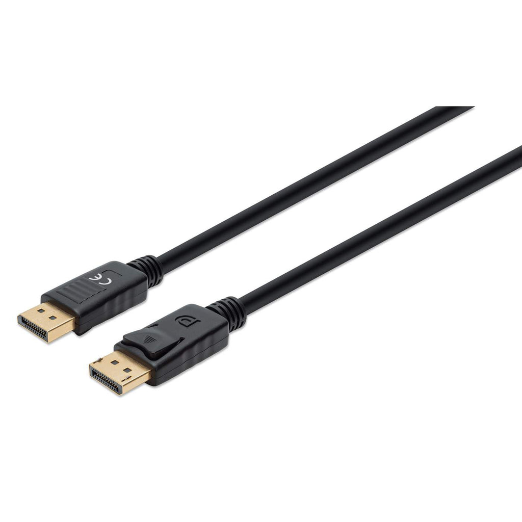 Manhattan DisplayPort 1.4 Cable, 8K@60hz, 1m, PVC Cable, Male to Male ...