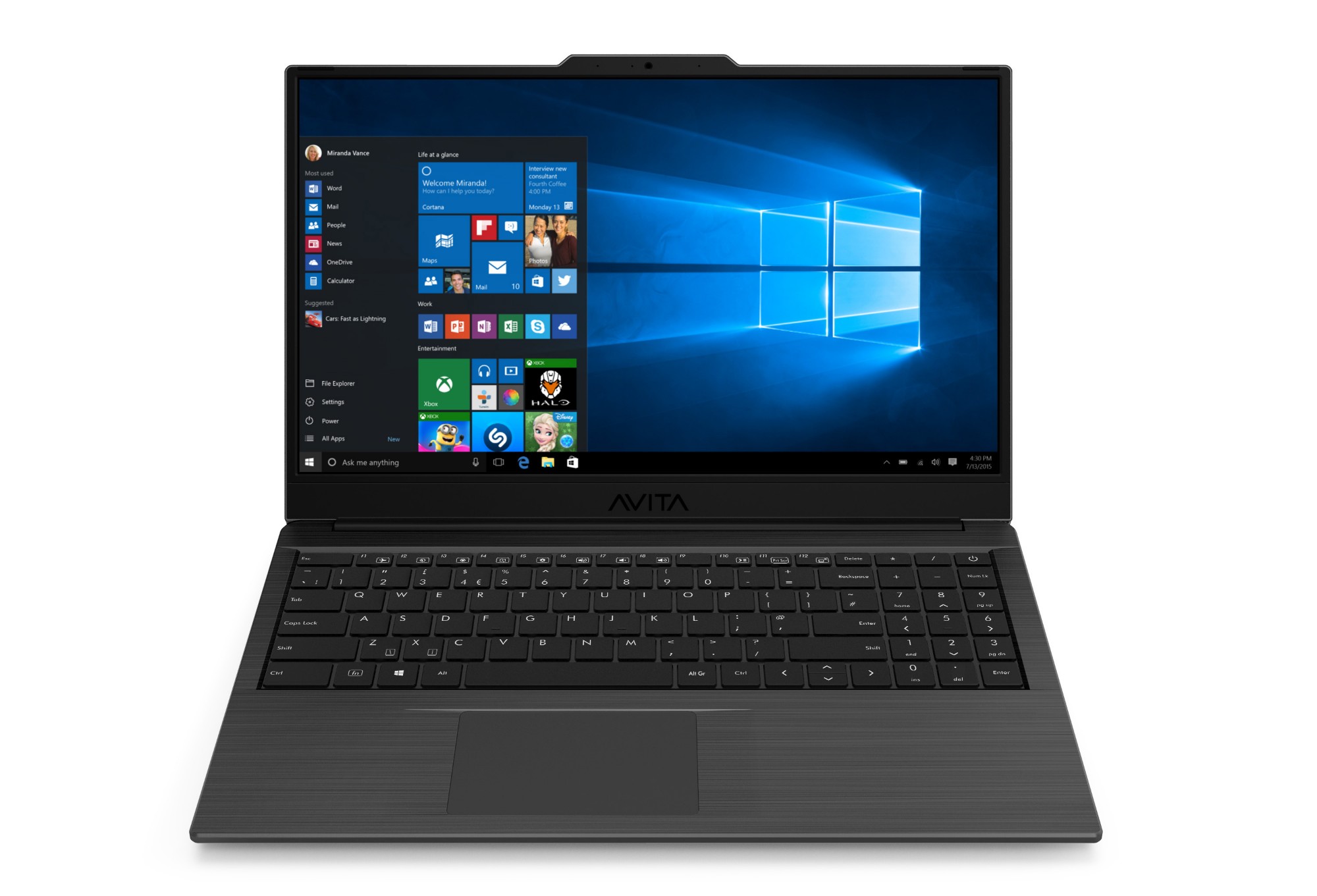 AVITA PURA 15 Notebook 15.6″ AMD Ryzen 3 8GB 256GB SSD Windows 10 Home ...