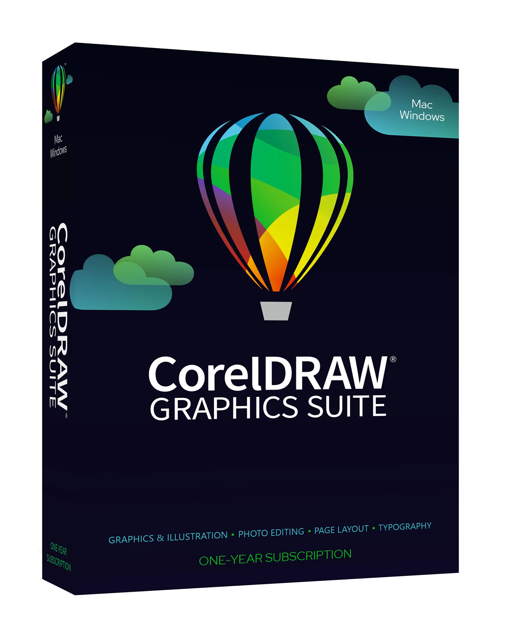 Corel CorelDRAW Graphics Suite Graphic editor 1 license(s) 1 year(s ...