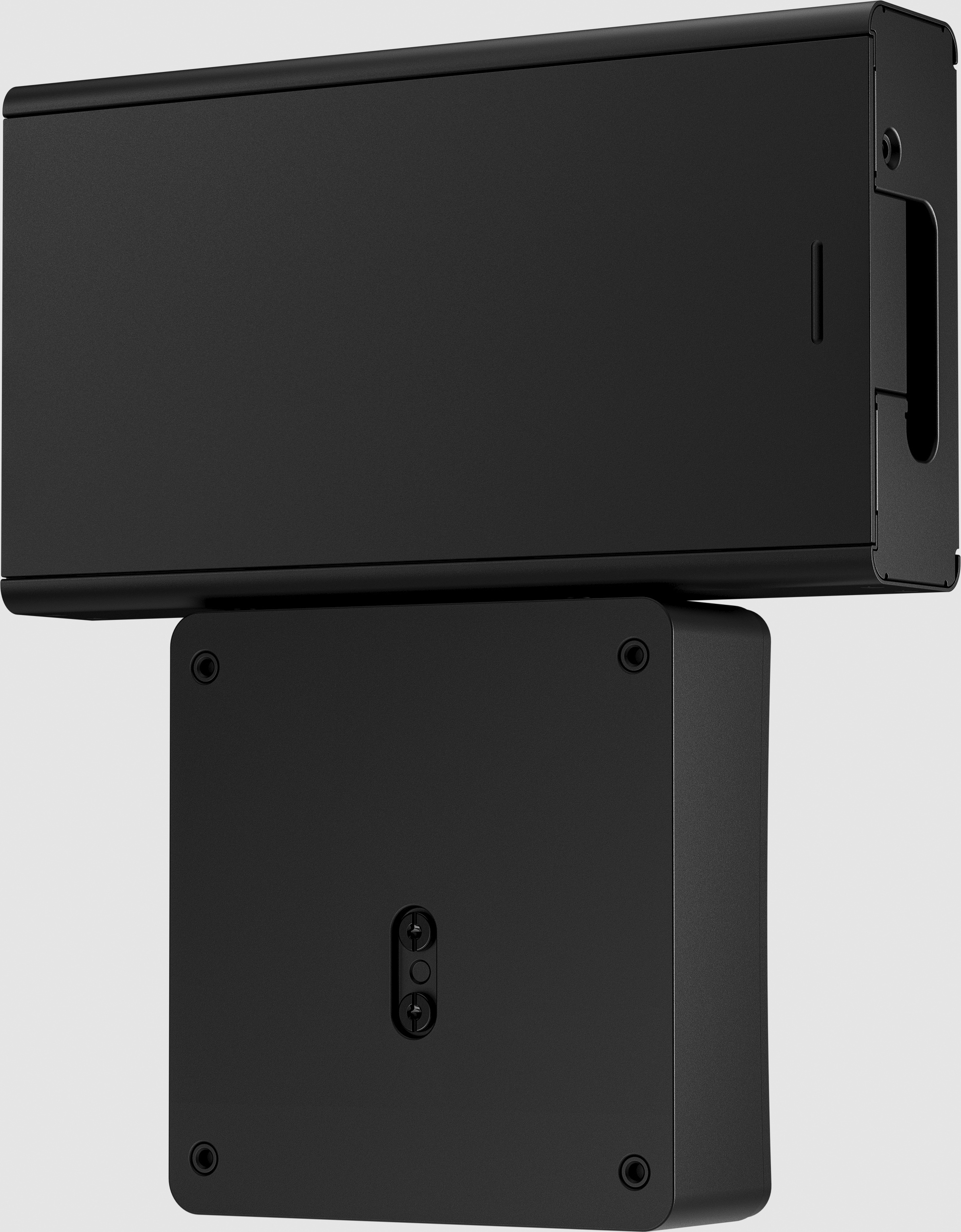 HP ProOne G9 VESA Plate with Power Supply Holder – Transparent