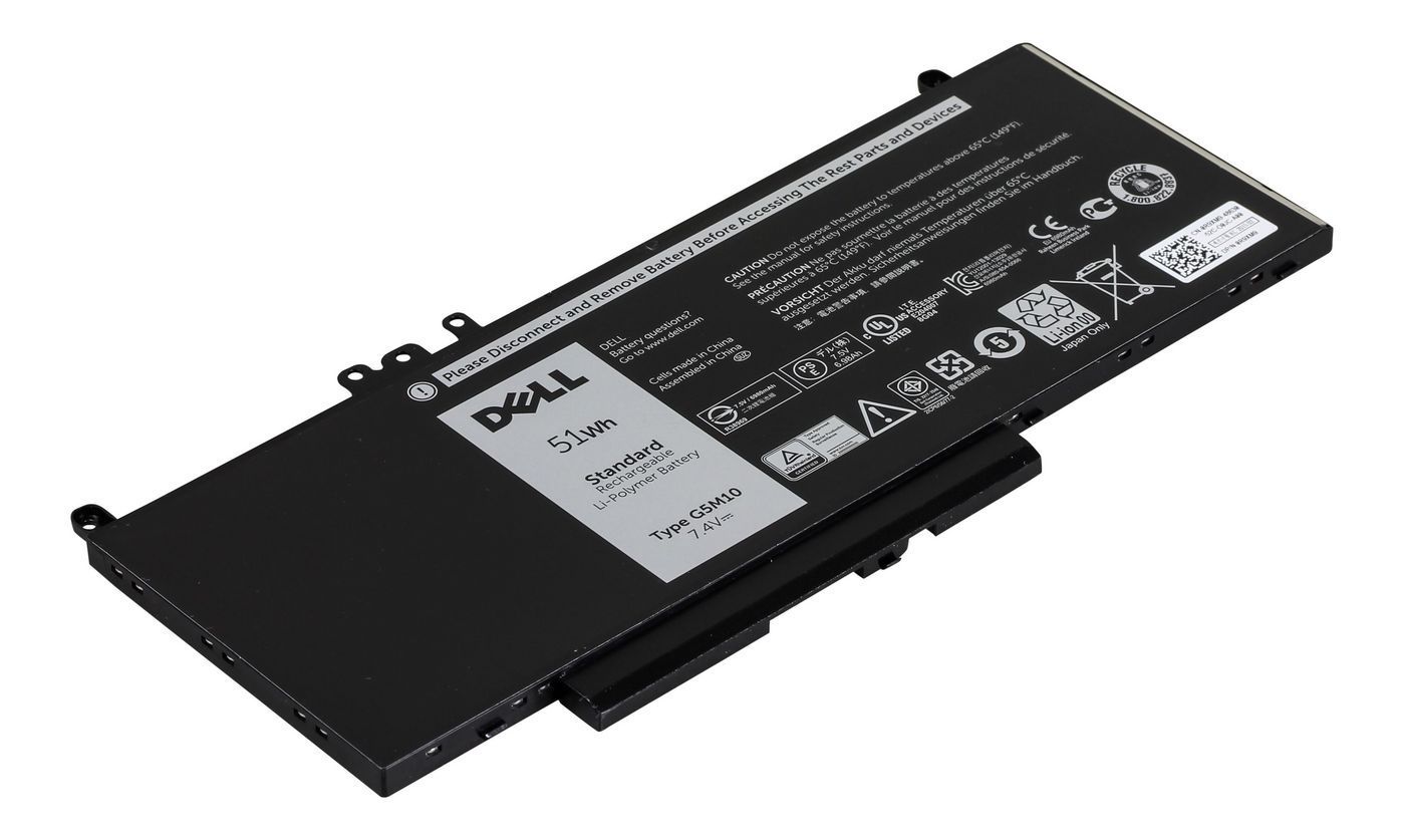 DELL Battery, 51WHR, 4 Cell, – Transparent