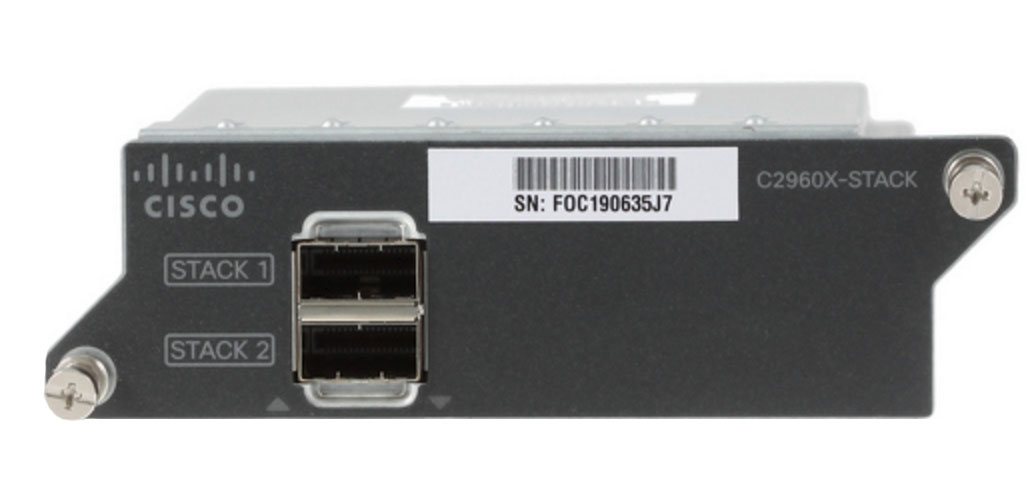 Cisco FlexStack-Plus network switch module – Transparent