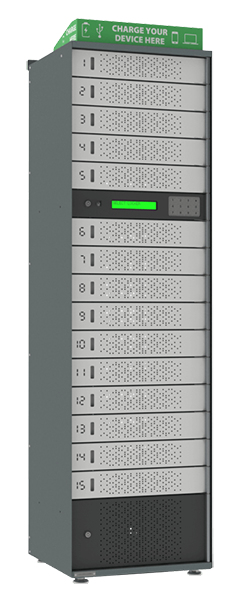 lockncharge FUYL Tower Indoor Grey, White – Transparent