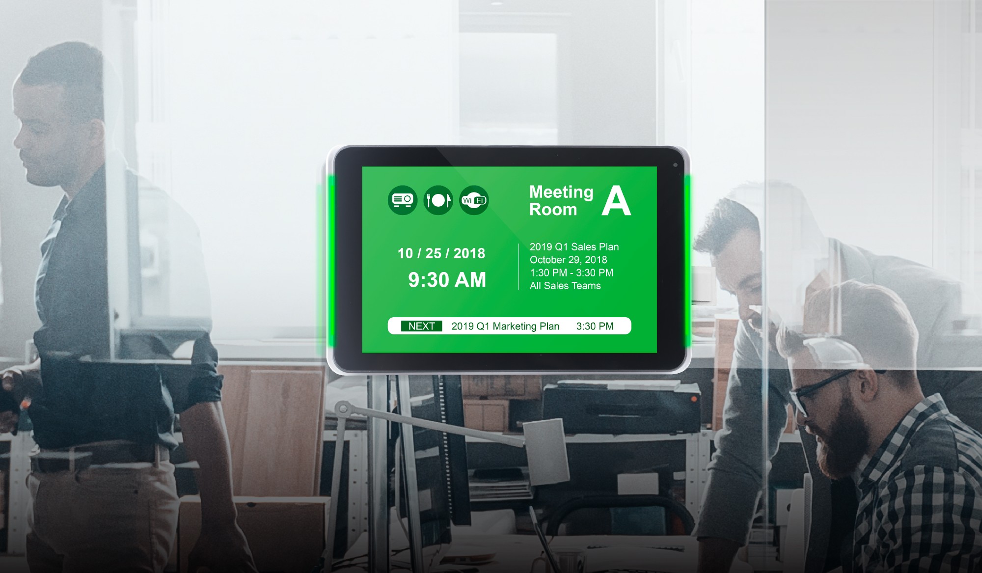 Iadea PGM-001 holder Grey, Transparent – Transparent