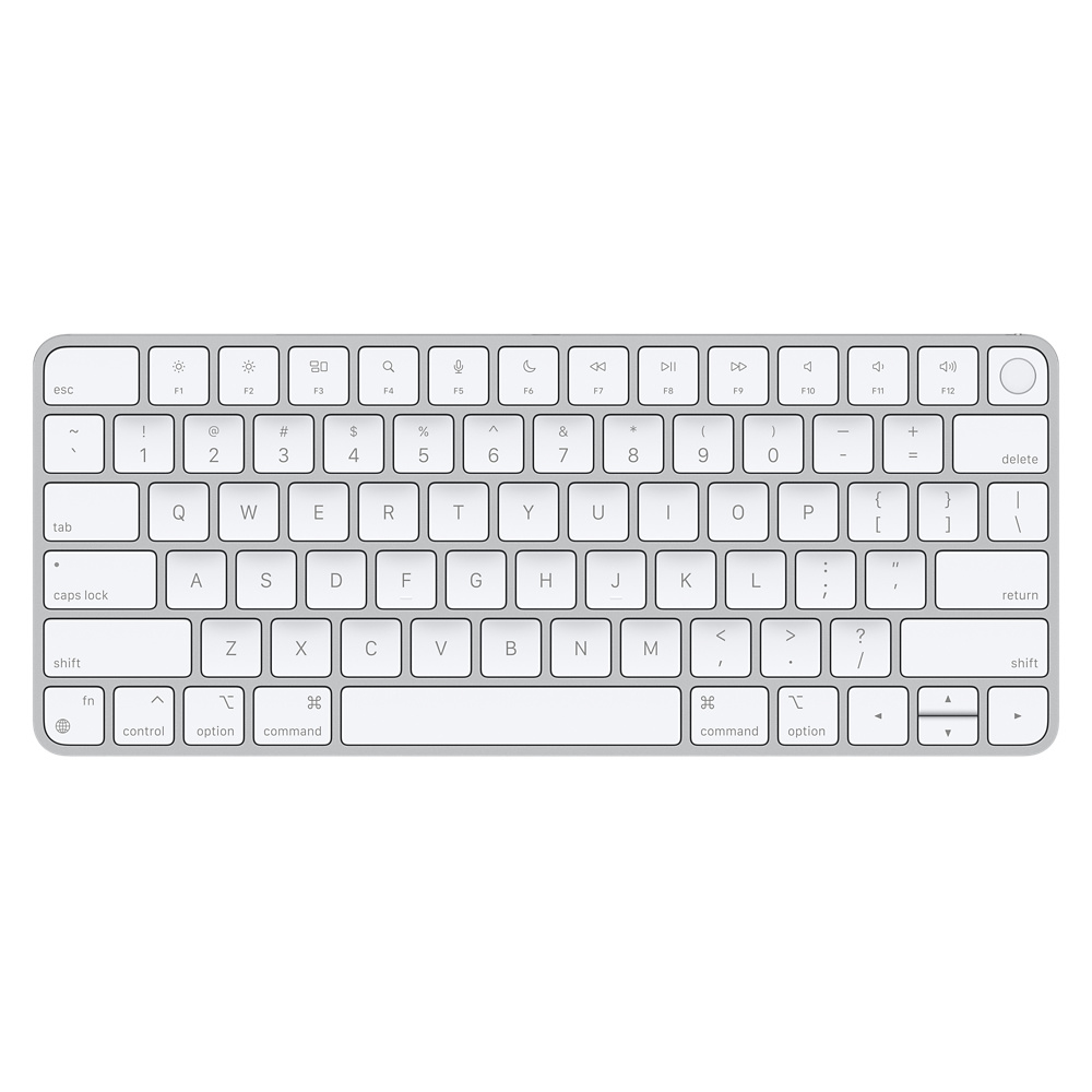 Apple Magic keyboard Bluetooth QWERTY US English White – Transparent