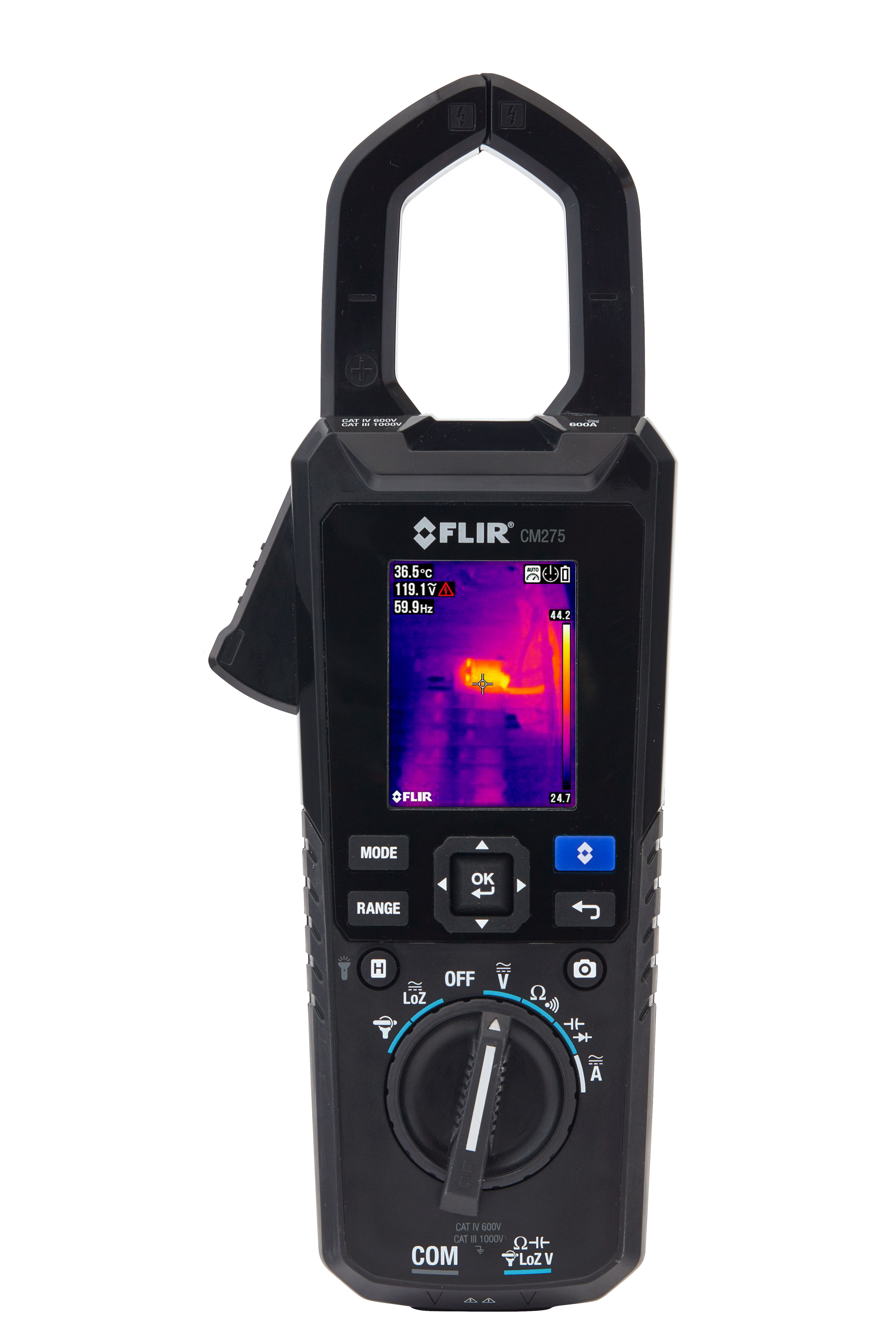Flir Thermal Imaging AC/DC Clamp Meter – Transparent