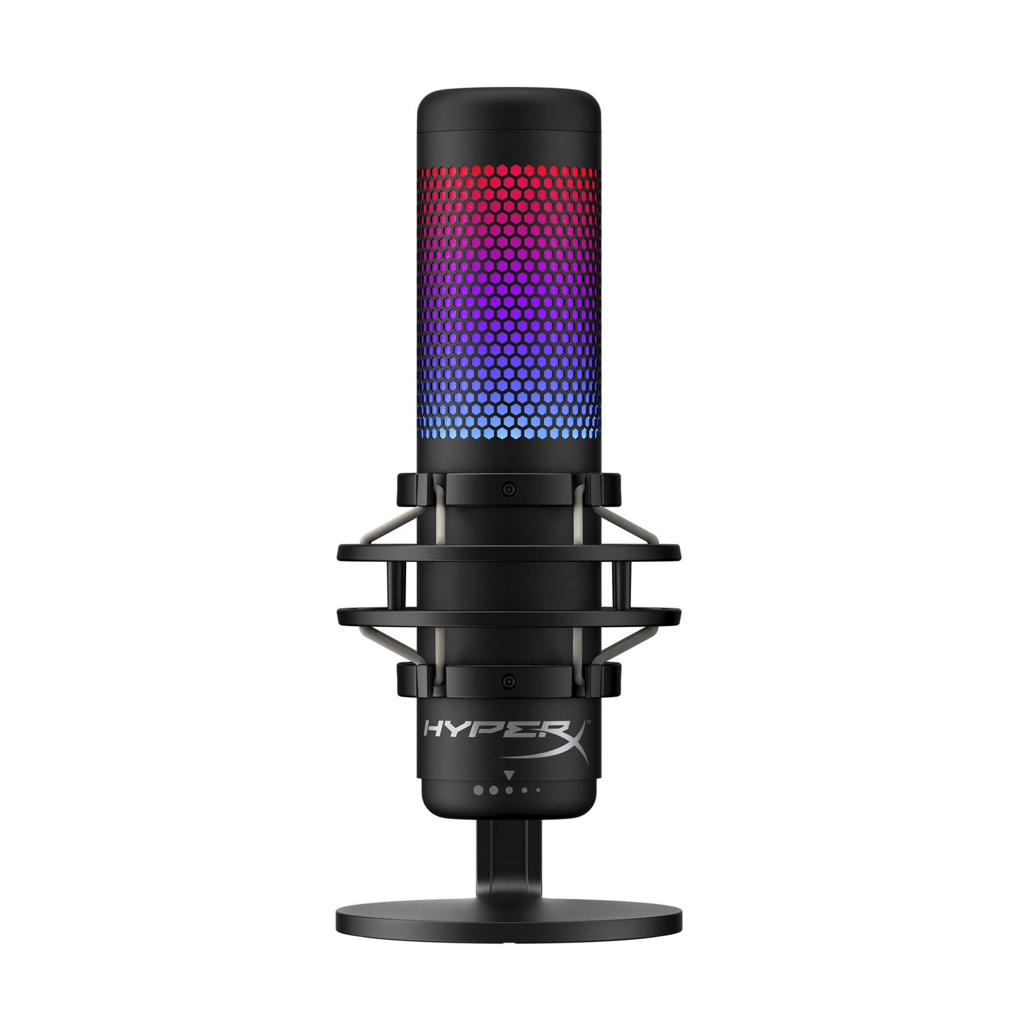 HyperX QuadCast S Black Table microphone – Transparent