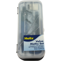 Helix VALUE MATHS SET – Transparent
