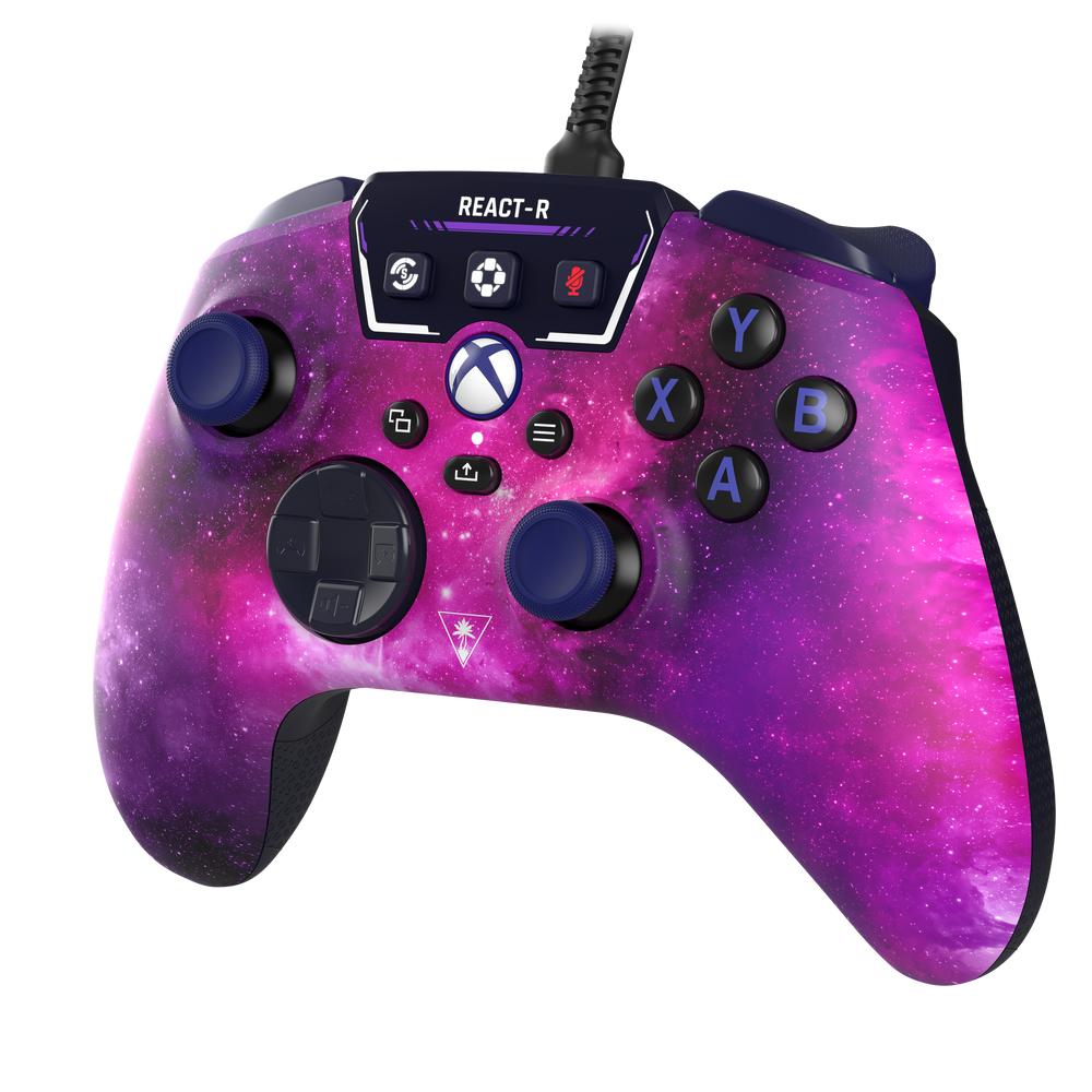Turtle Beach React-R Black, Purple USB Gamepad Analogue / Digital PC ...