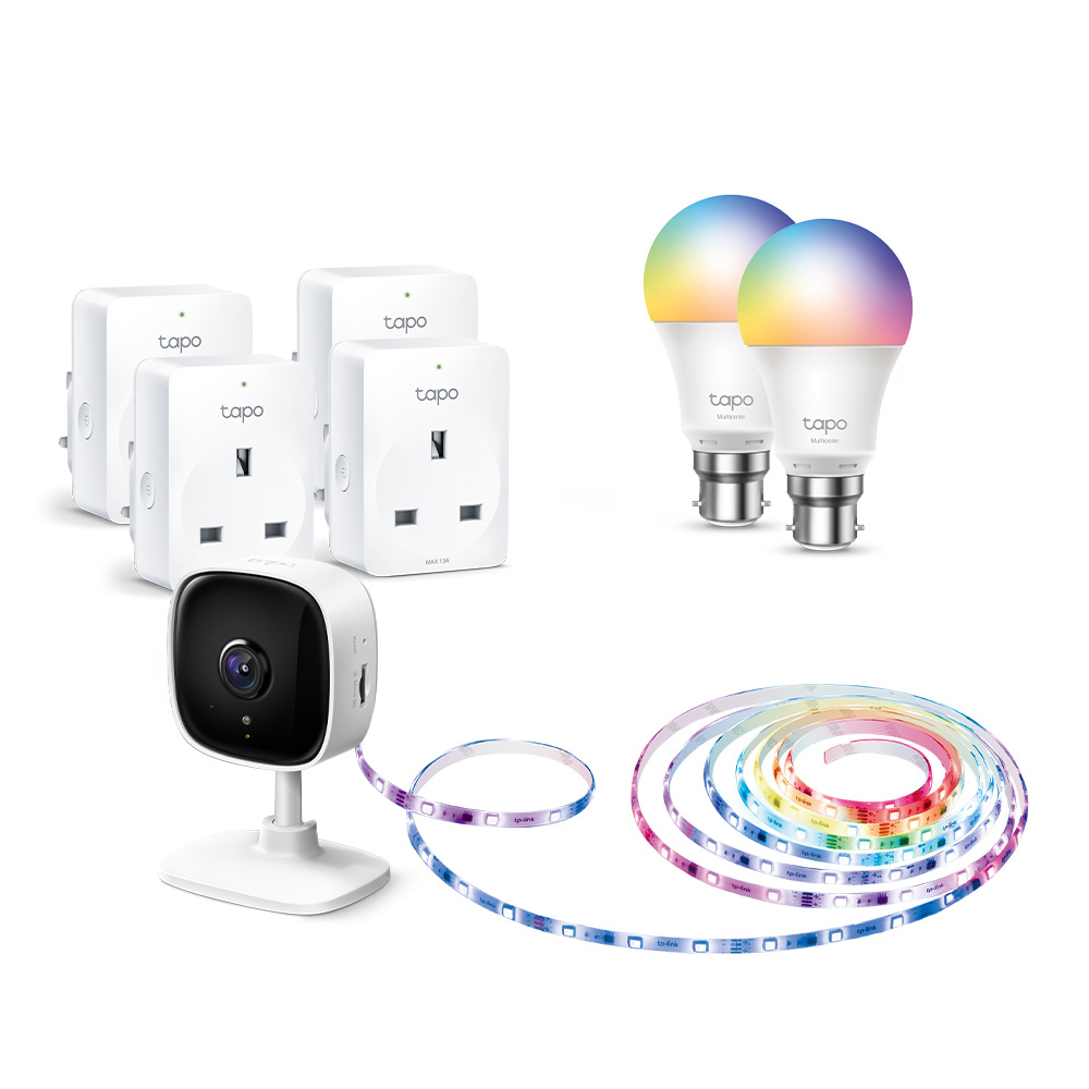 TP-Link Tapo COLOUR-KTO smart home security kit – Transparent