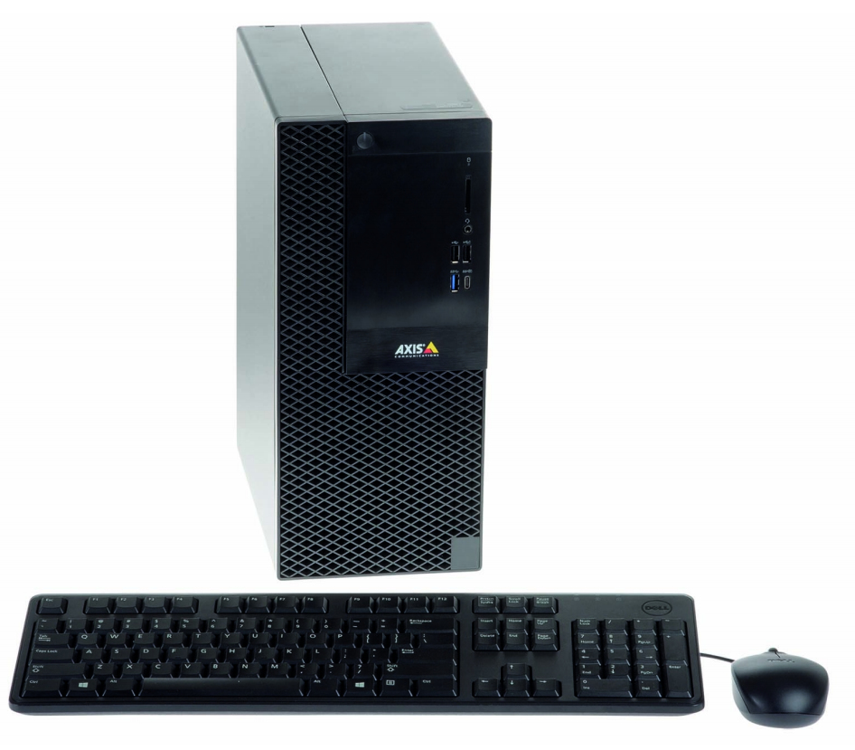 Axis S1116 8400 Intel® Core™ i5 8 GB HDD Workstation Black – Transparent