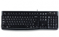 Logitech K120 keyboard USB Turkish Black – Transparent