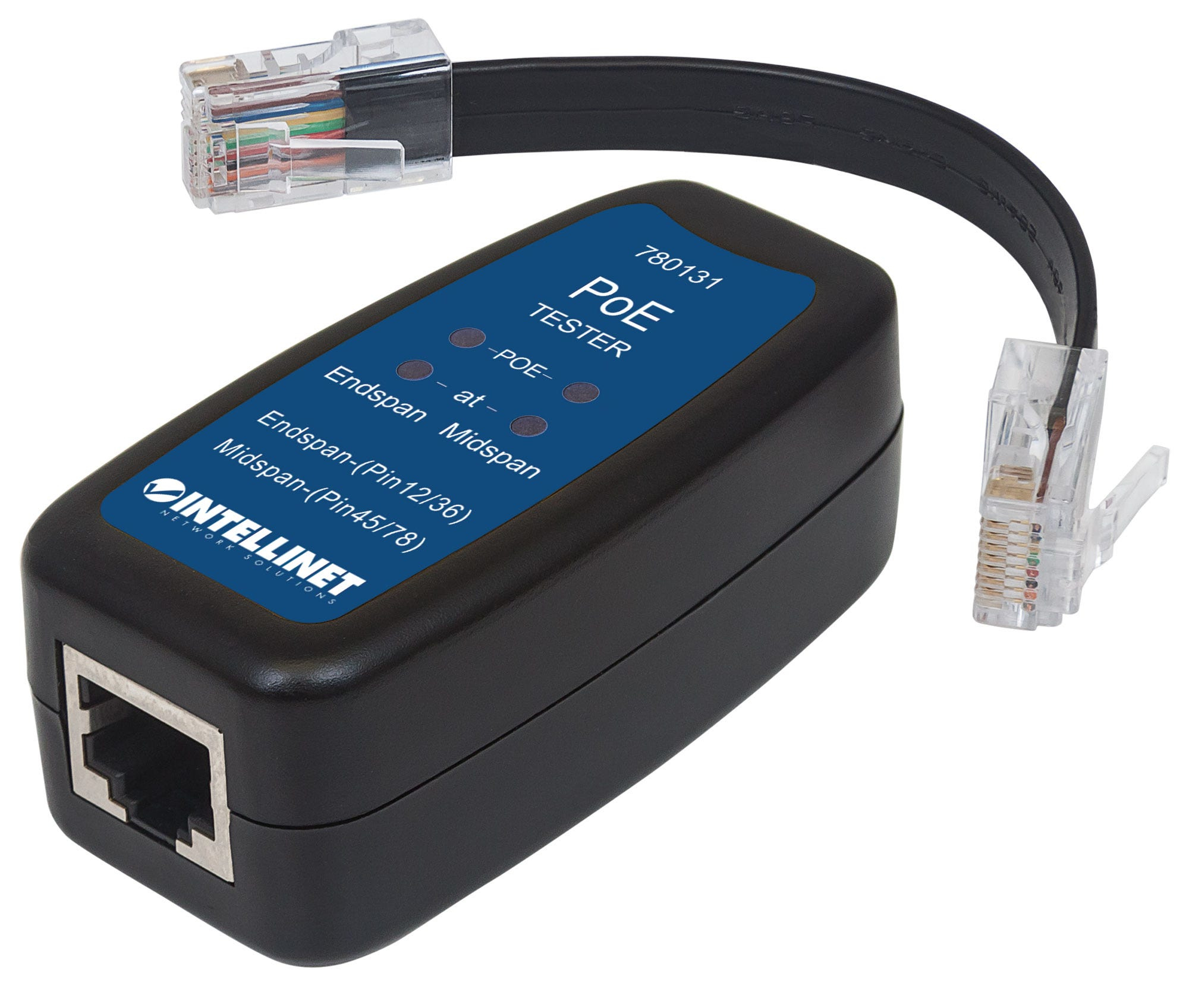 Intellinet PoE+ Tester, Power over Ethernet Plus Test Tool; Detects ...