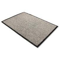 Floortex FLOORTEX MAT 600X900MM BLACK/WHITE – Transparent