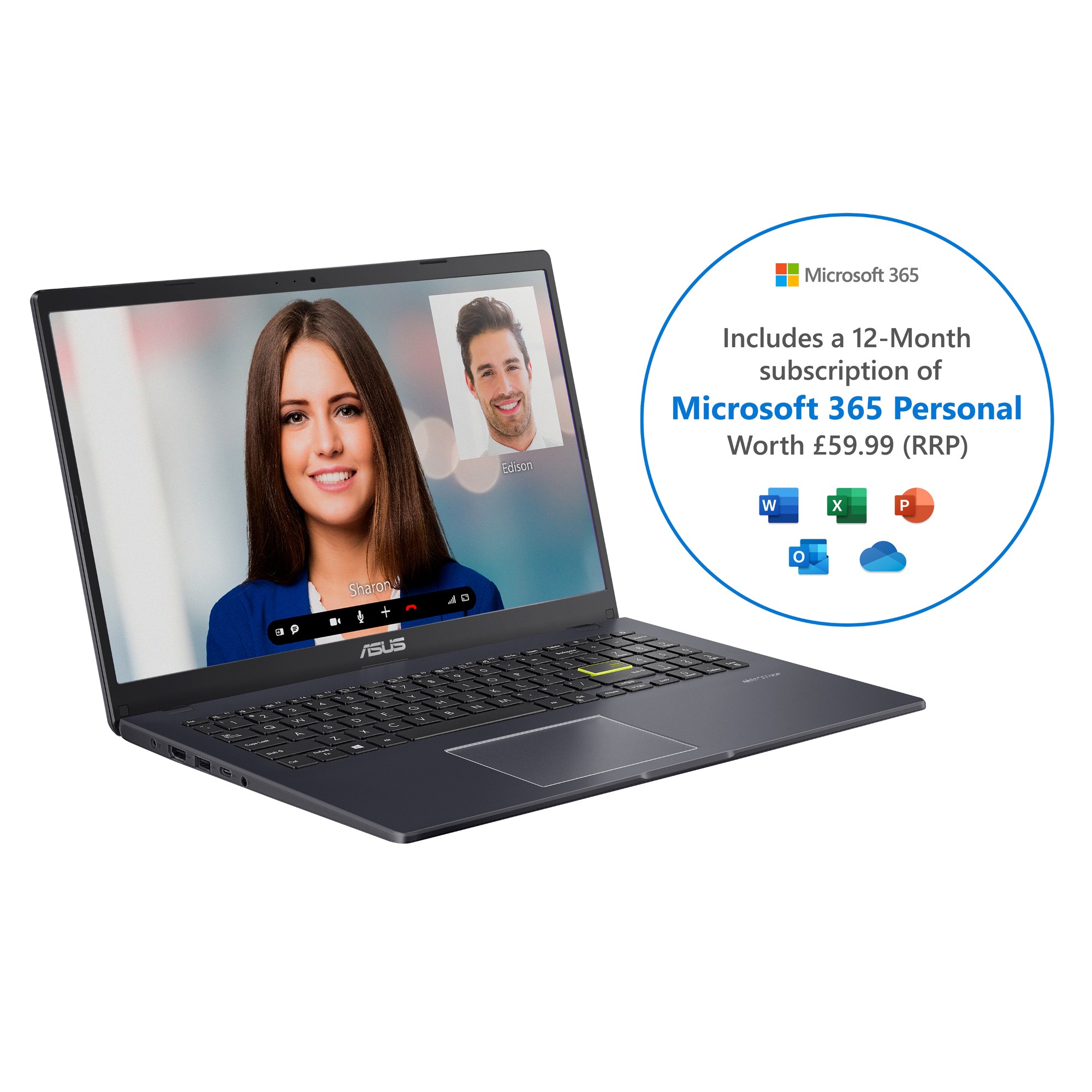 ASUS E510MA-EJ015TS 15.6″ FHD Intel® Celeron® N4020 Processor 4GB 64G ...