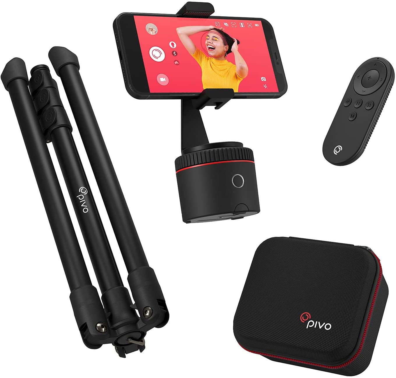 Pivo 3i Standard Pack – Red – Transparent