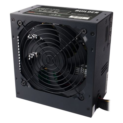 Builder 500W PSU ATX 12V 3 x SATA 120mm Fan – Transparent