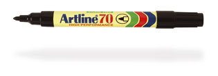 Artline 70 permanent marker – Transparent